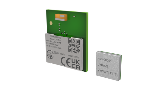 Lyra 24 Series Bluetooth 5.4 - Silicon Labs EFR32BG24 | Ezurio